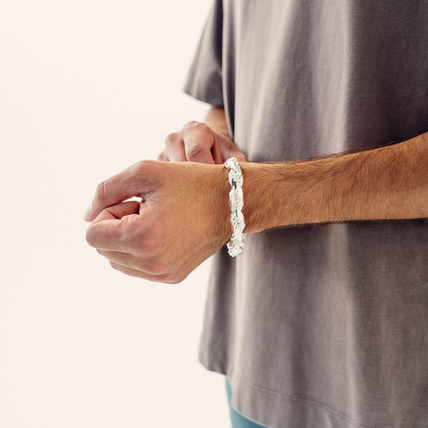 ilver Diamond Cut Rope Bracelets - 925 Sterling | Lirys Jewelry – Liry ...