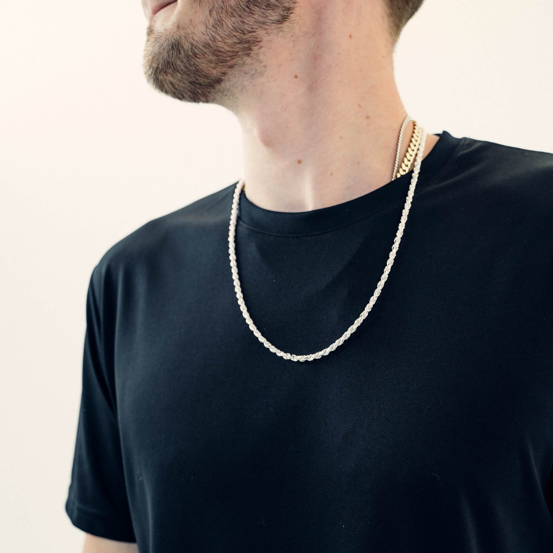 Silver Diamond Cut Rope Chains - 925 Sterling Silver | Lirys Jewelry ...