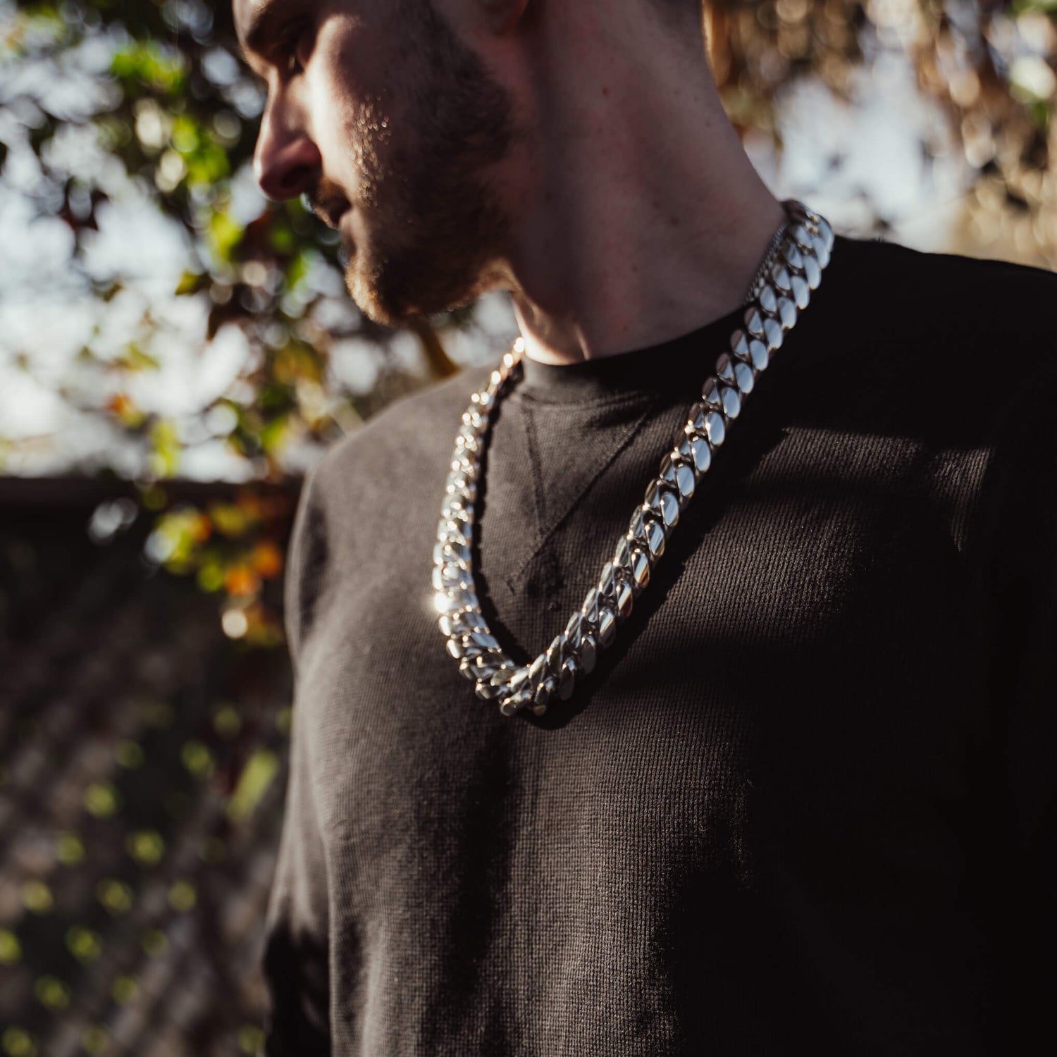 Handmade Sterling Silver Cuban Link Chain - Lirys Jewelry – Liry's Jewelry