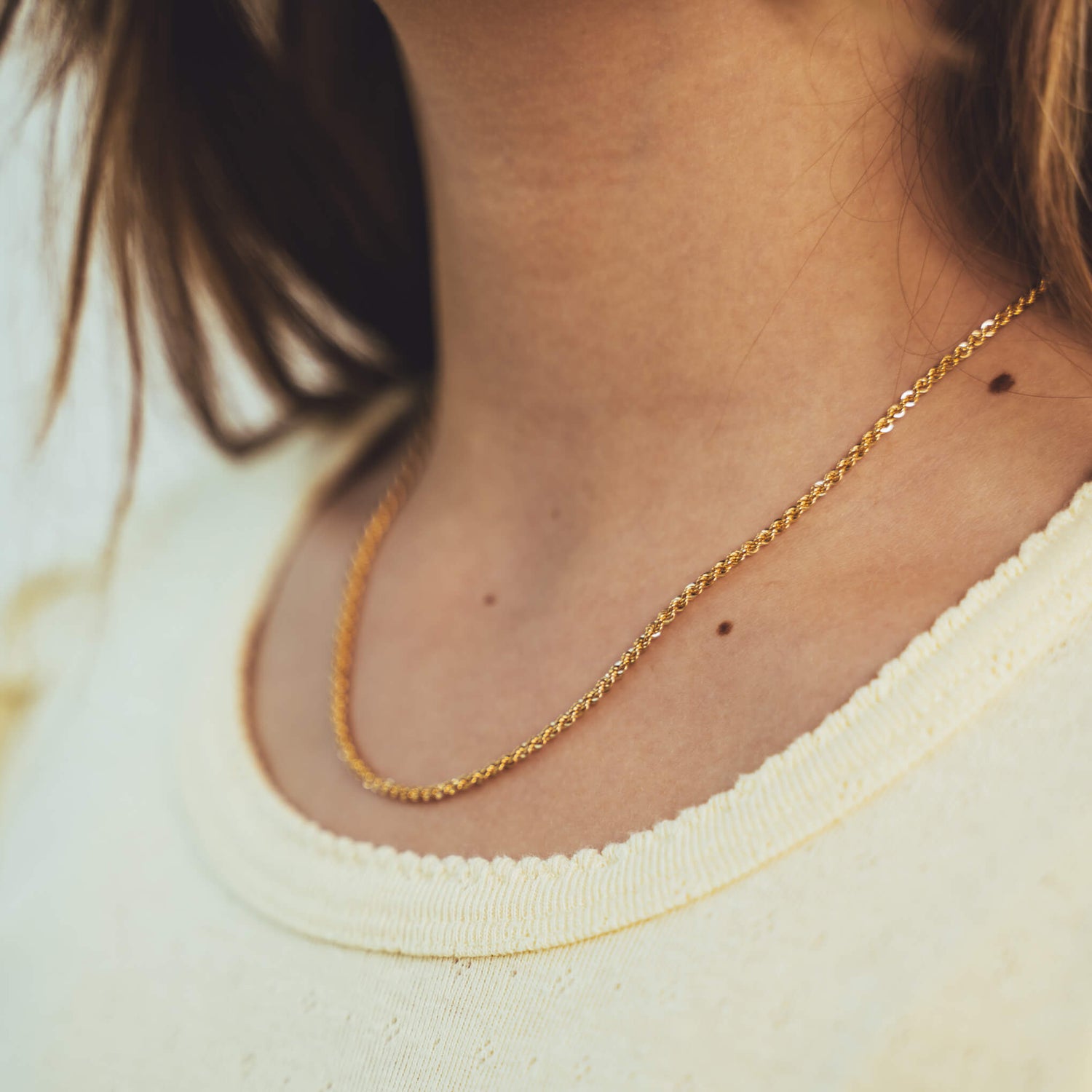 Kids Gold Rope Chain | 10kt & 14kt Yellow Gold | Lirys – Liry's Jewelry