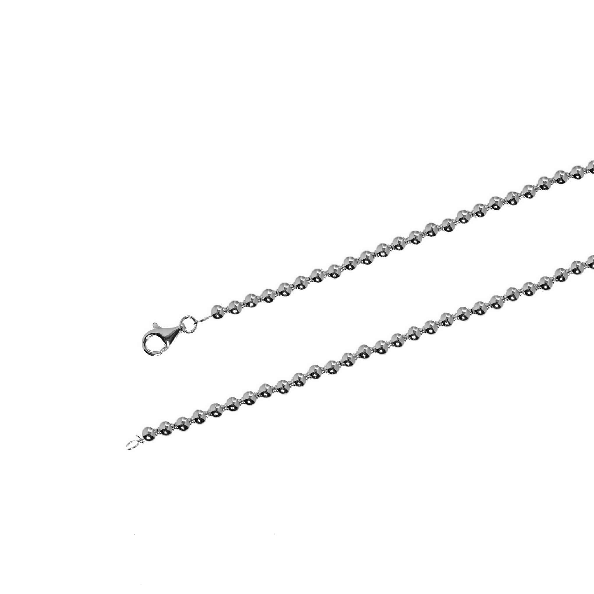 Sterling Silver Bead Chain – 4mm, 5mm, 6mm Sizes | Liry’s Jewelry ...