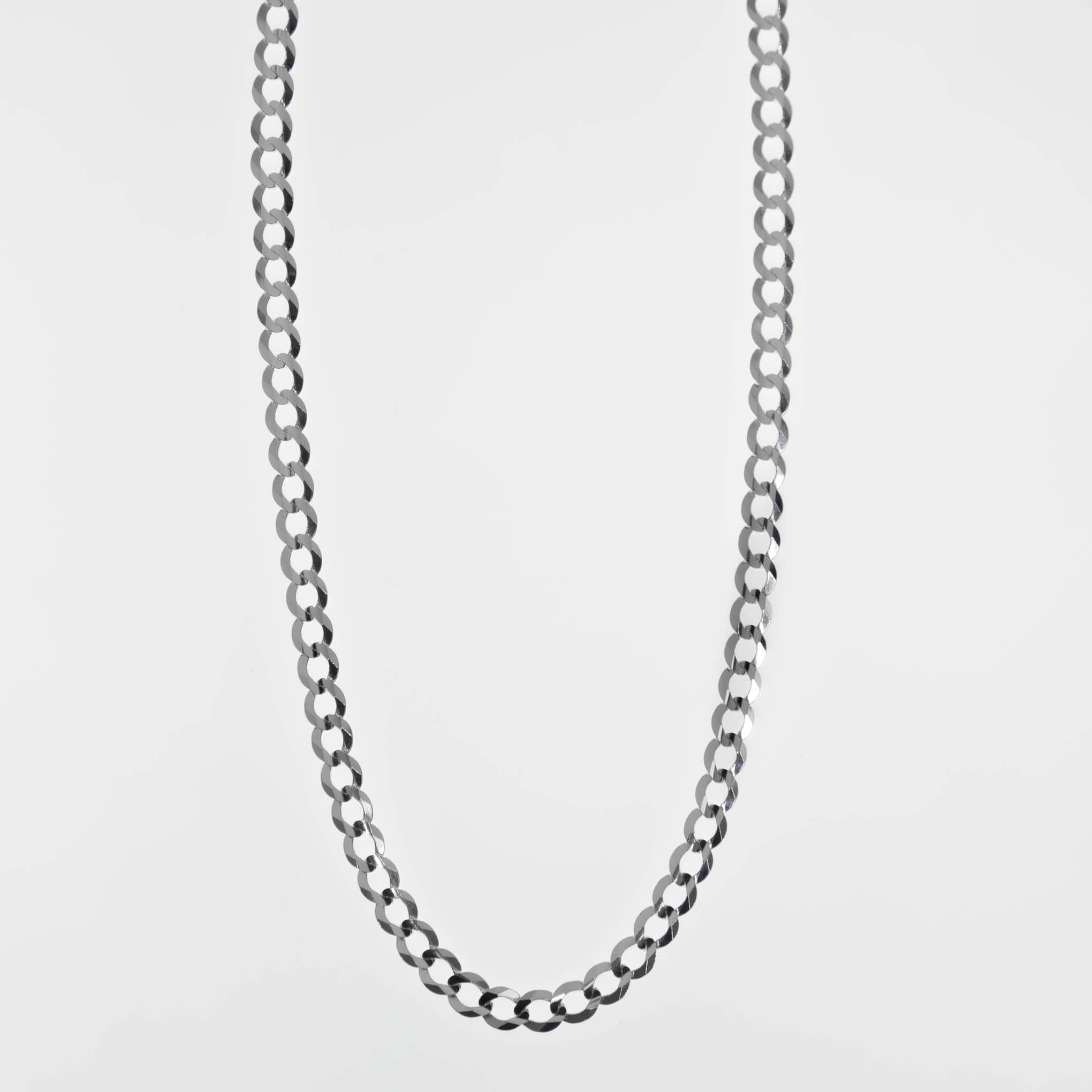 Silver Curb Link Chain - Timeless and Luxurious Chains | Lirys Jewelry ...