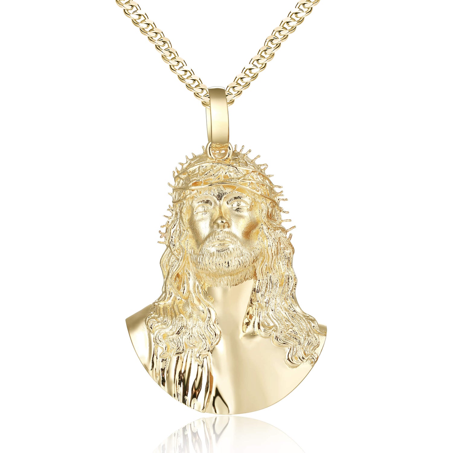 Golden Christ Pendant – Liry's Jewelry