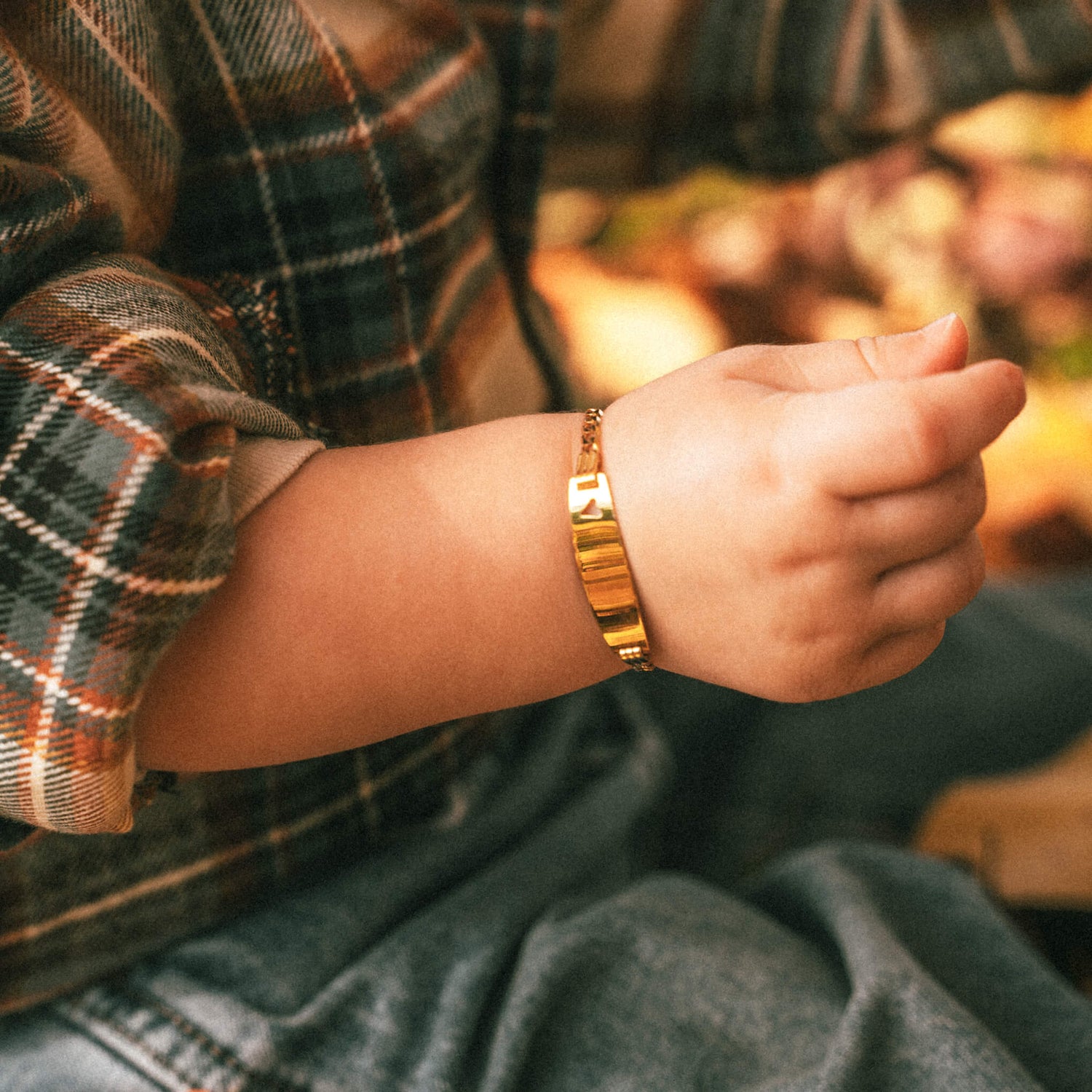 Gold Baby ID Bracelet | 10kt & 14kt | Liry's – Liry's Jewelry