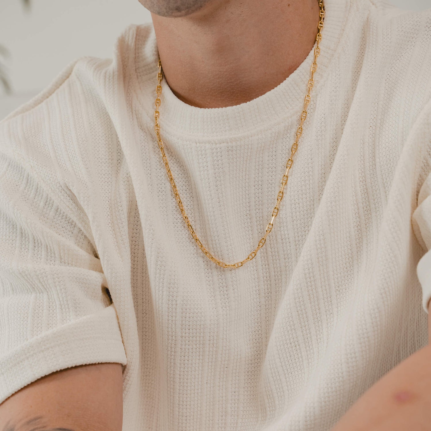 Gold Anchor Chain - A Classic Design | Lirys Jewelry – Liry's Jewelry