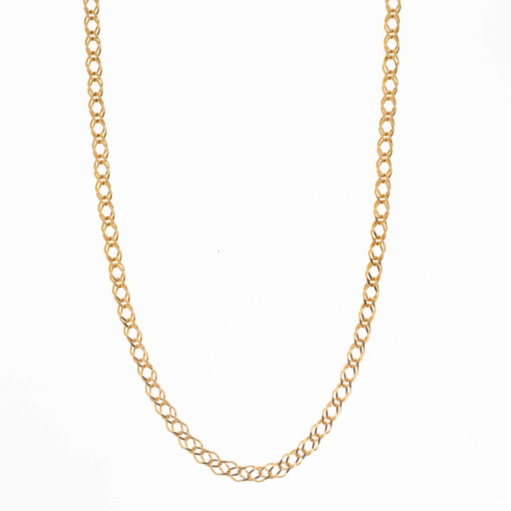 Capri Link Chain in 14kt Yellow Gold – Elegant Gold Chain for Women ...