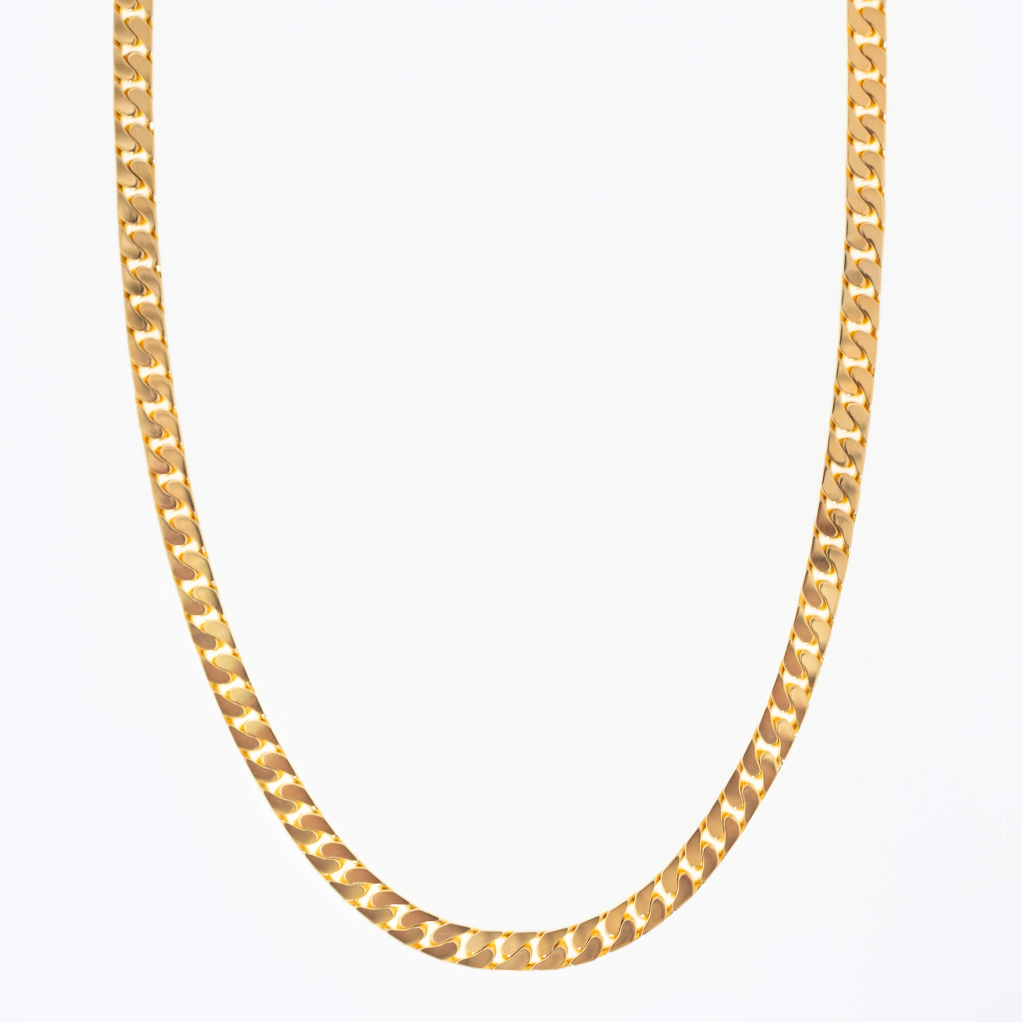 Square Cut Cuban Link Chain | Solid 14kt Yellow Gold | Lirys – Liry's ...