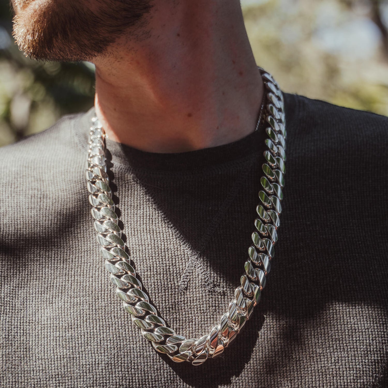 Handmade Sterling Silver Cuban Link Chain - Lirys Jewelry – Liry's Jewelry