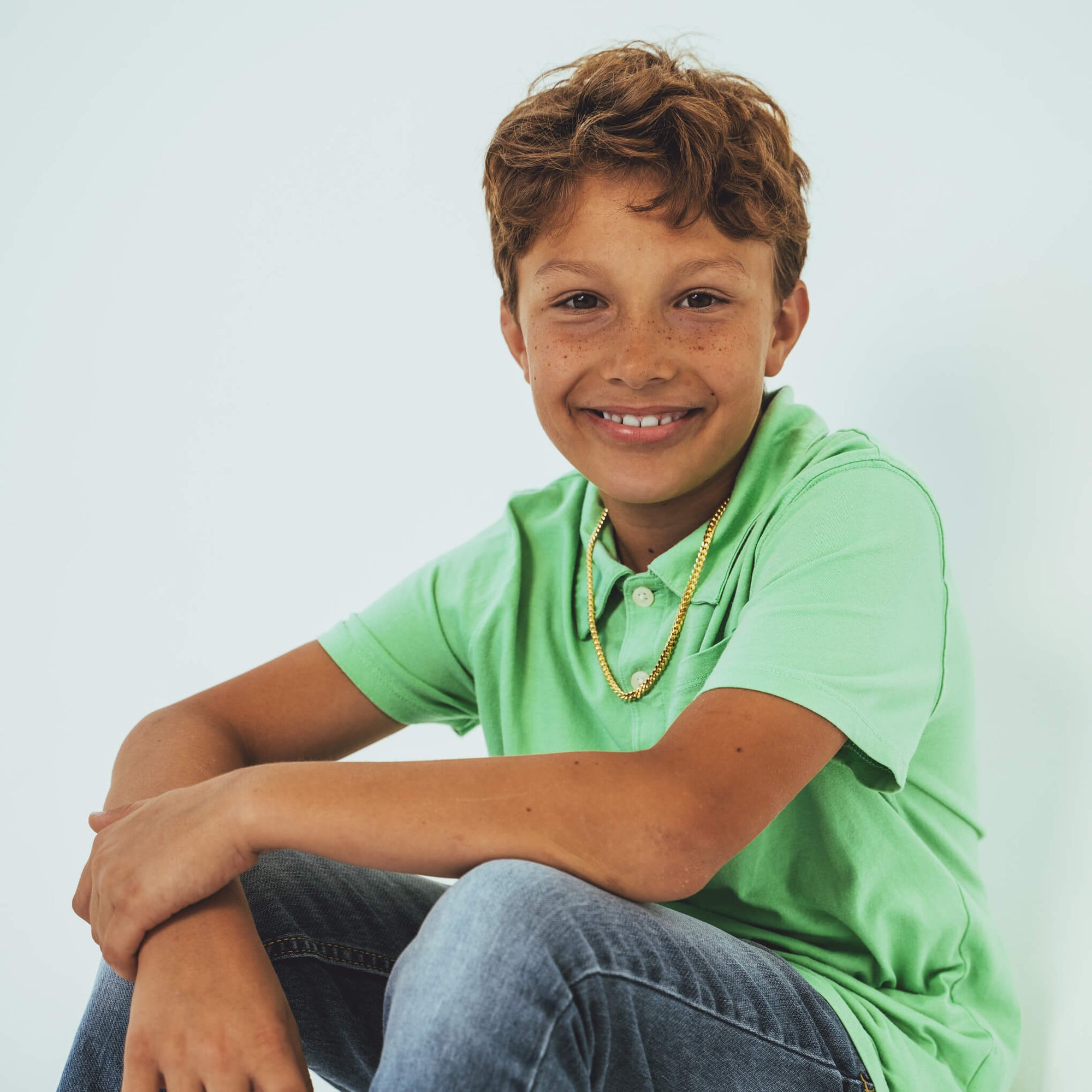 Kids Miami Cuban Link Chains | Genuine Gold Jewelry for Children – Liry ...