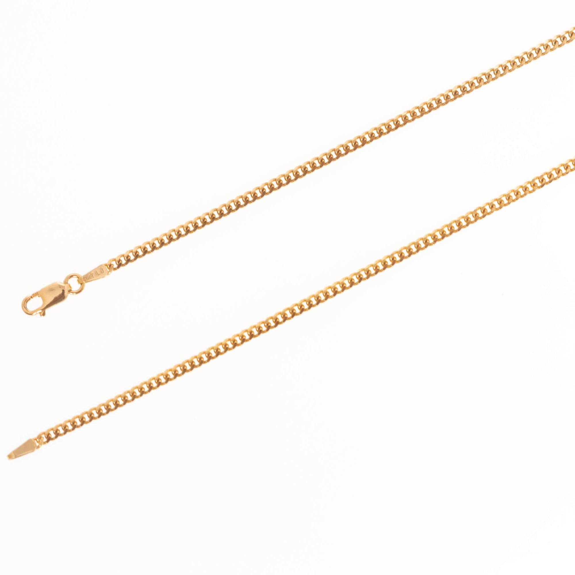 2mm Miami Cuban Link Chain | Solid Gold | Liry's Jewelry