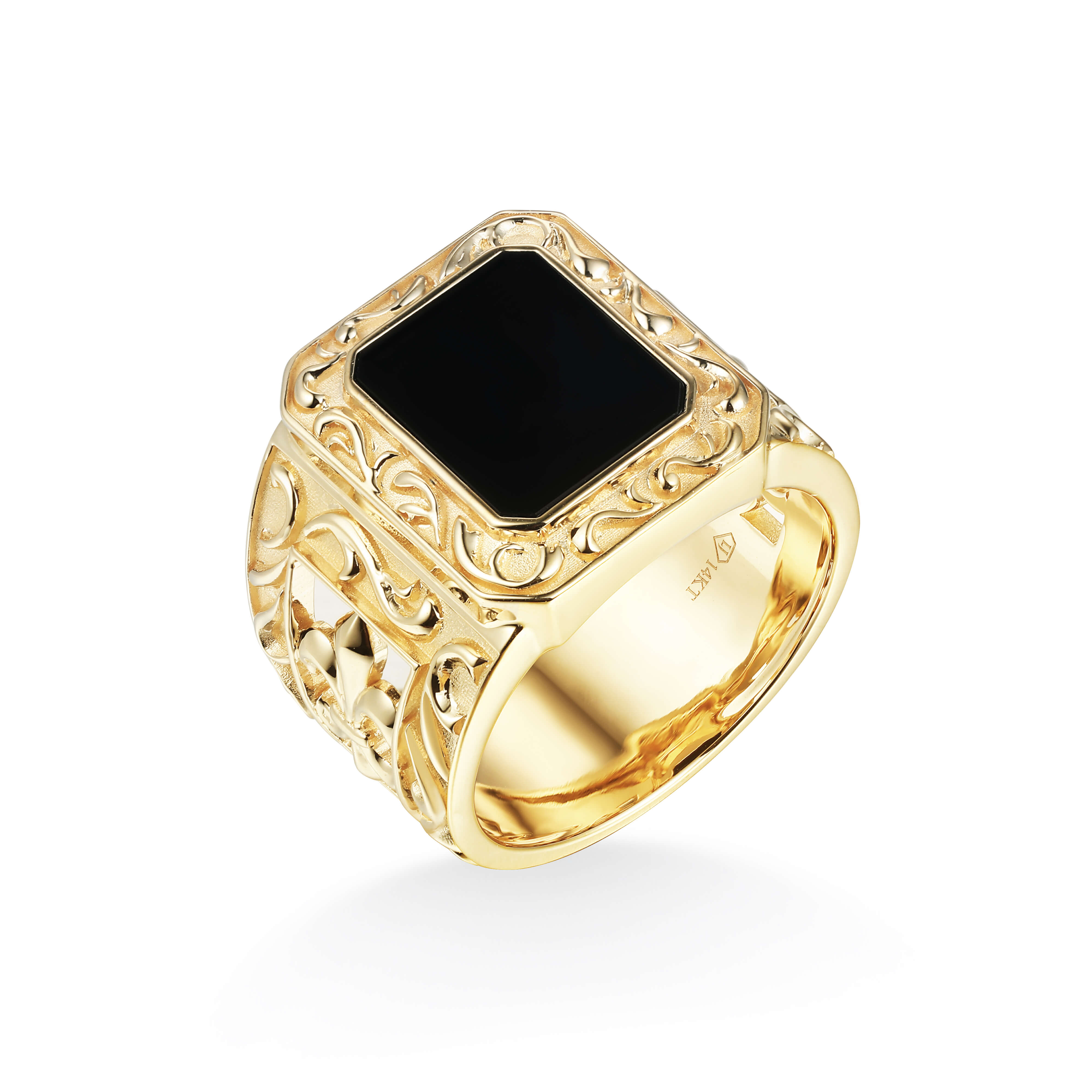 Midnight Valor Ring - Gold & Sterling Silver Options | Liry's Jewelry